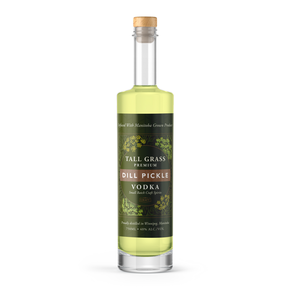 TALL GRASS Dill Pickle Vodka 750mL – Capital K Distillery - Made by ...